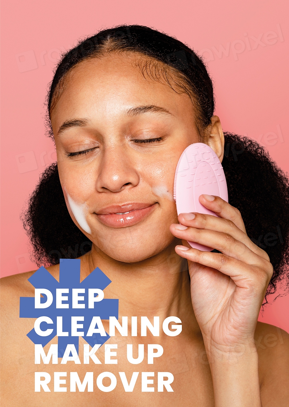 Deep cleansing poster editable template, | Premium PSD Template - rawpixel