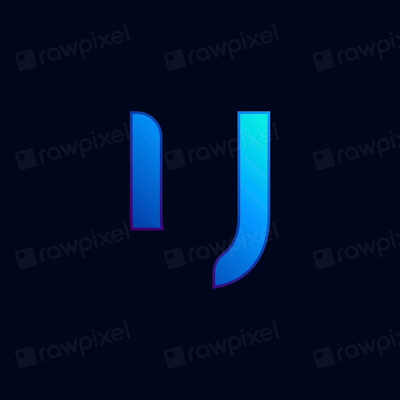Capital letter U vibrant typography | Premium Vector - rawpixel