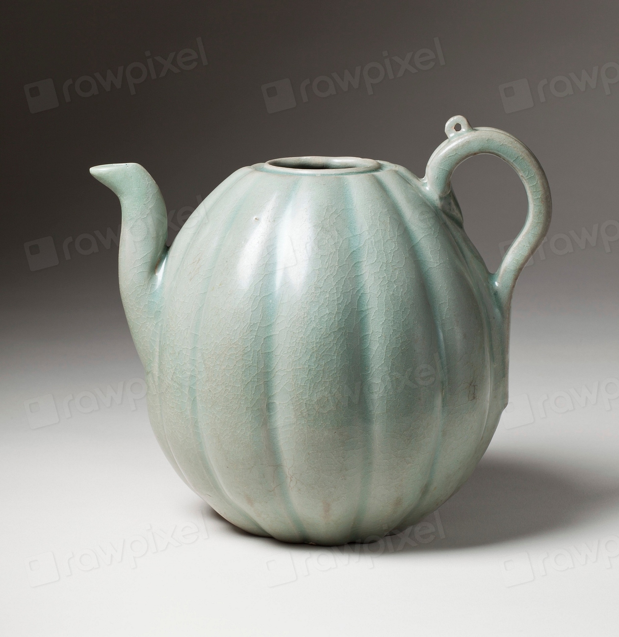 pitcher shaped like a melon; | Free Photo - rawpixel