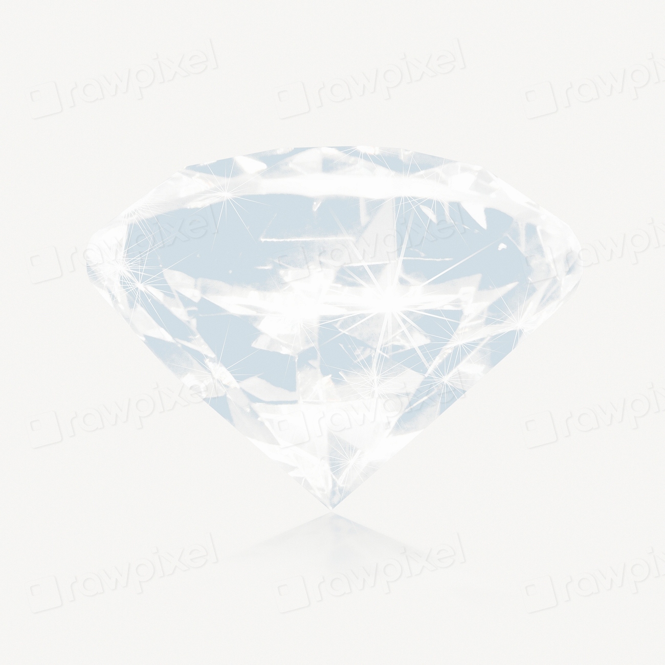 Shiny diamond collage element psd | Premium PSD - rawpixel