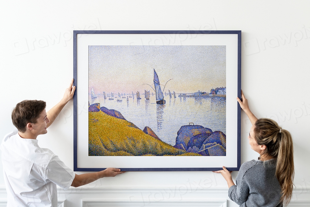 Photo frame mockup, couple decorating | Free PSD Mockup - rawpixel