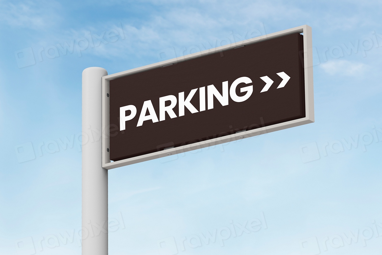 Traffic parking sign mockup psd | Premium PSD Mockup - rawpixel