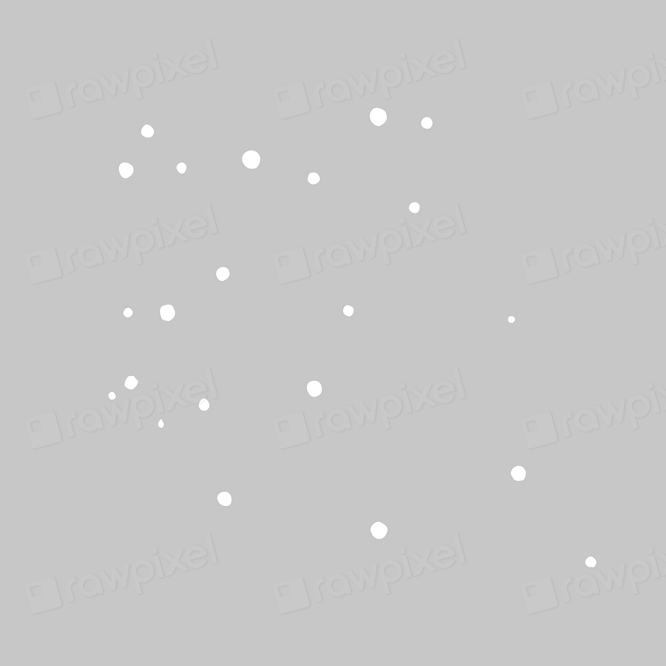 White dots, falling snow clipart | Free Vector - rawpixel
