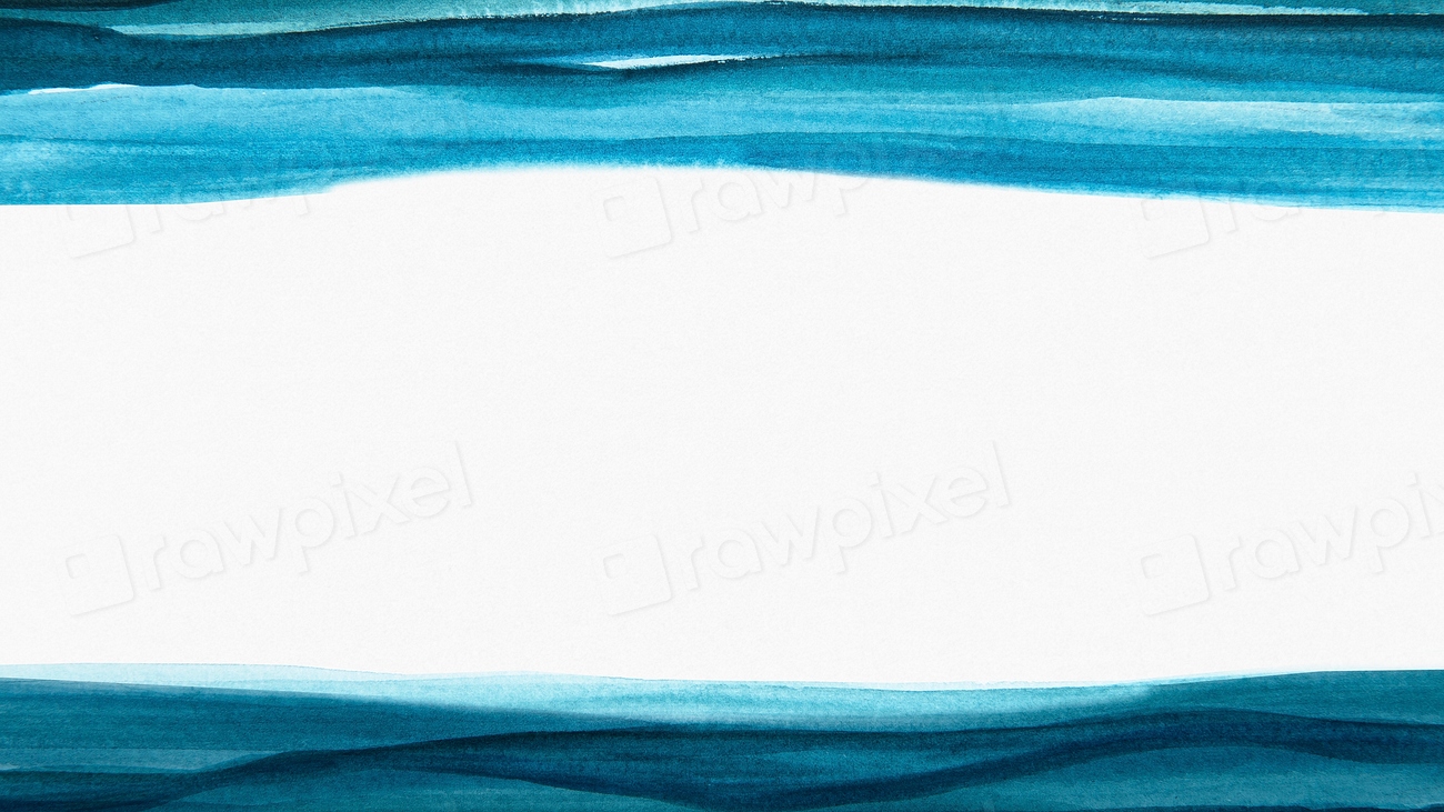 Blue watercolor desktop wallpaper, border | Premium Photo - rawpixel
