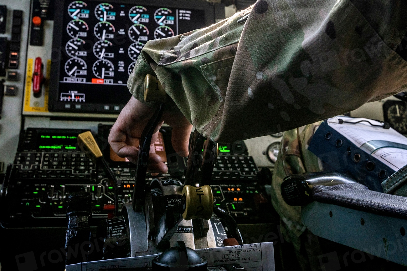 Pilot control panel, cockpit | Free Photo - rawpixel