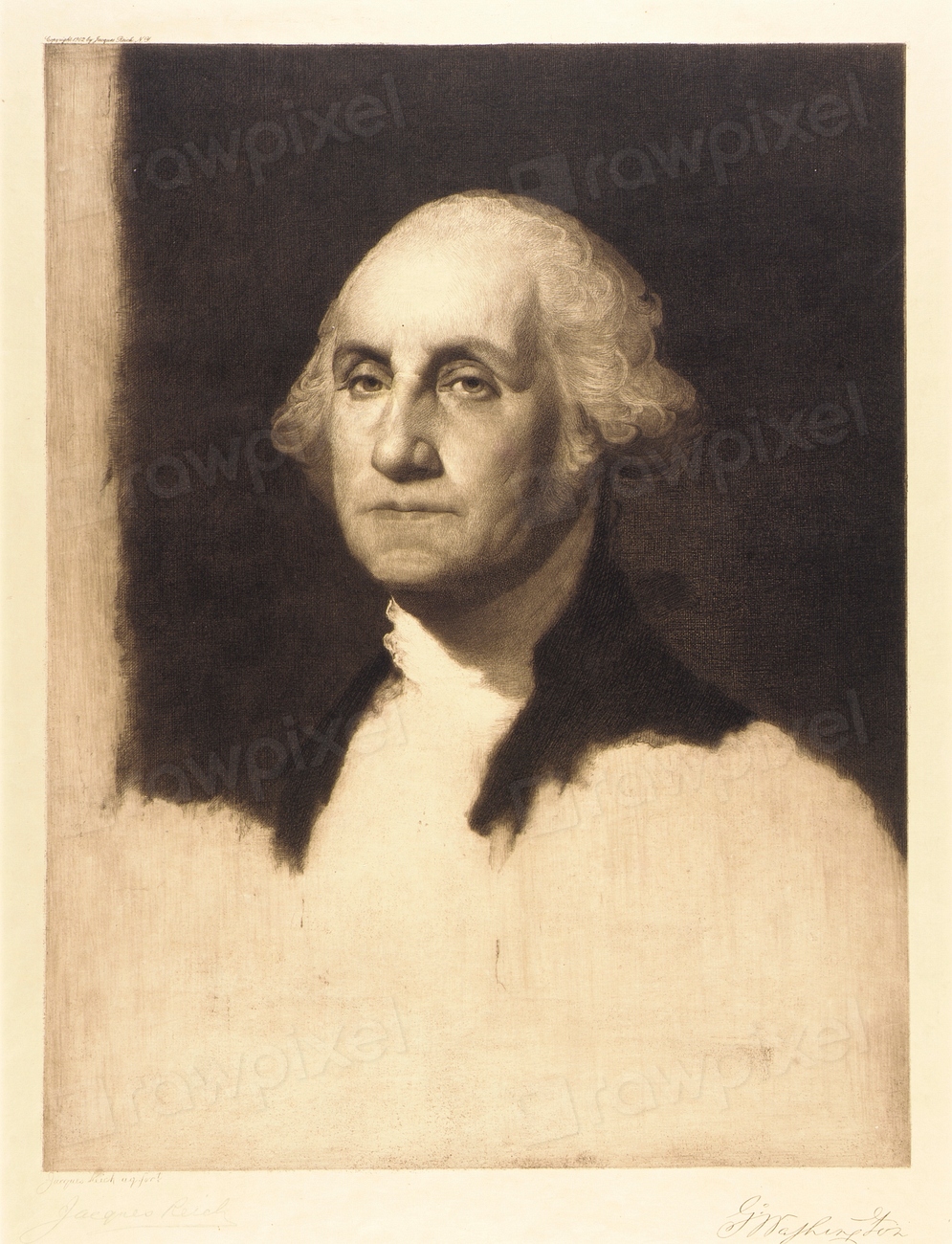 George Washington, Jacques Reich | Free Photo - rawpixel