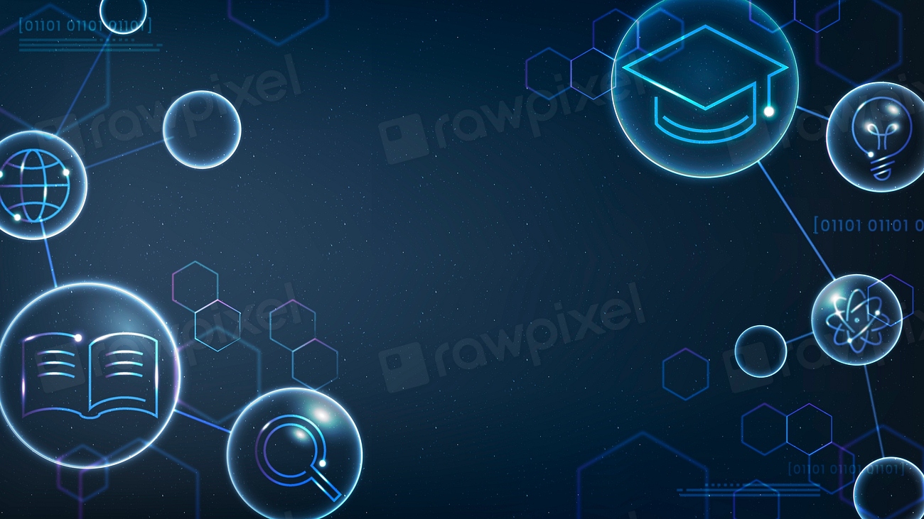 Education desktop wallpaper, dark blue | Premium Photo - rawpixel