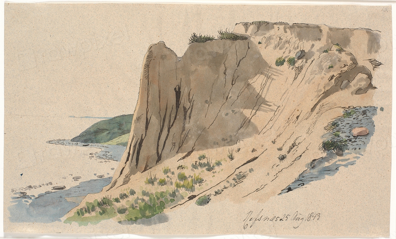 cliff Refsnæs Johan Thomas Lundbye | Free Photo - rawpixel