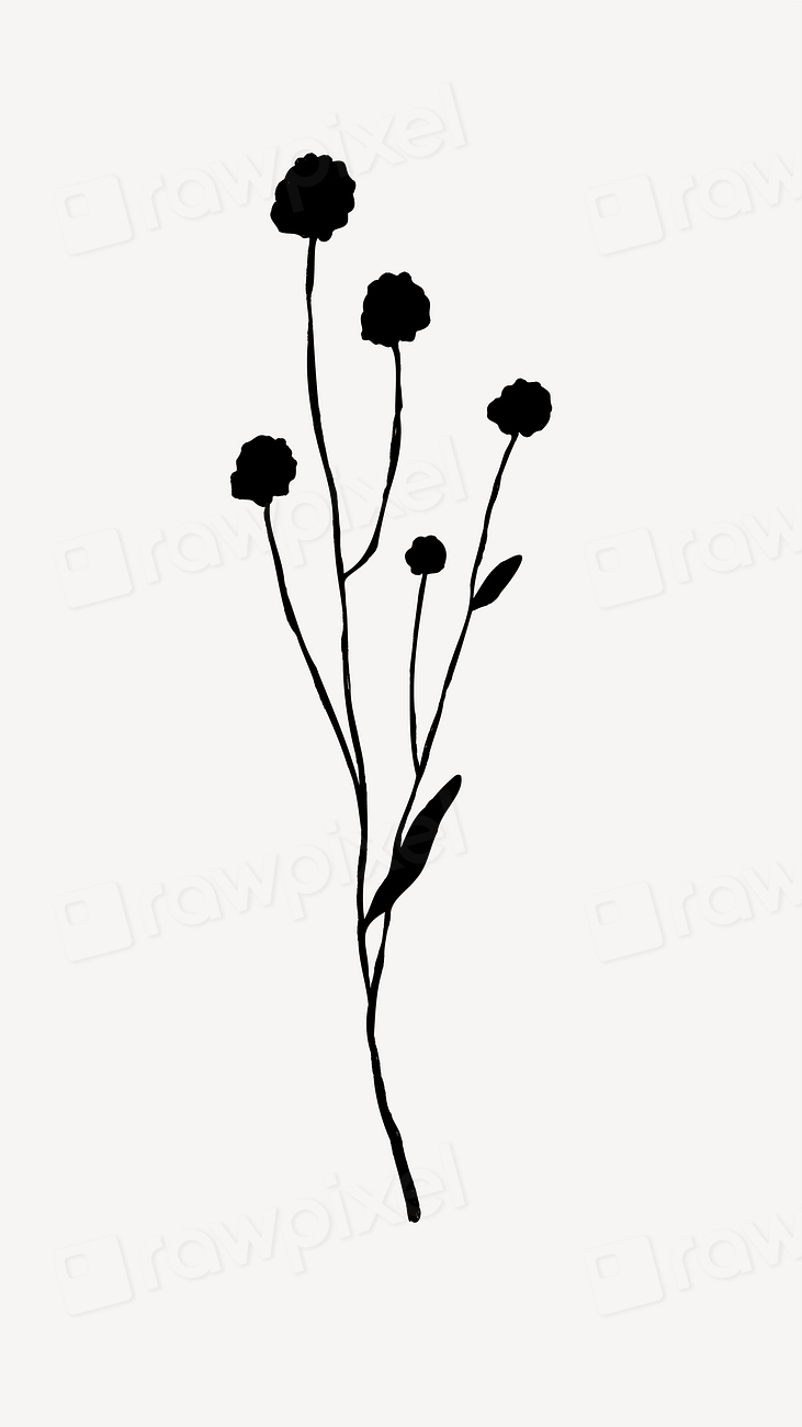 Flower bud clip art vector | Premium Vector - rawpixel