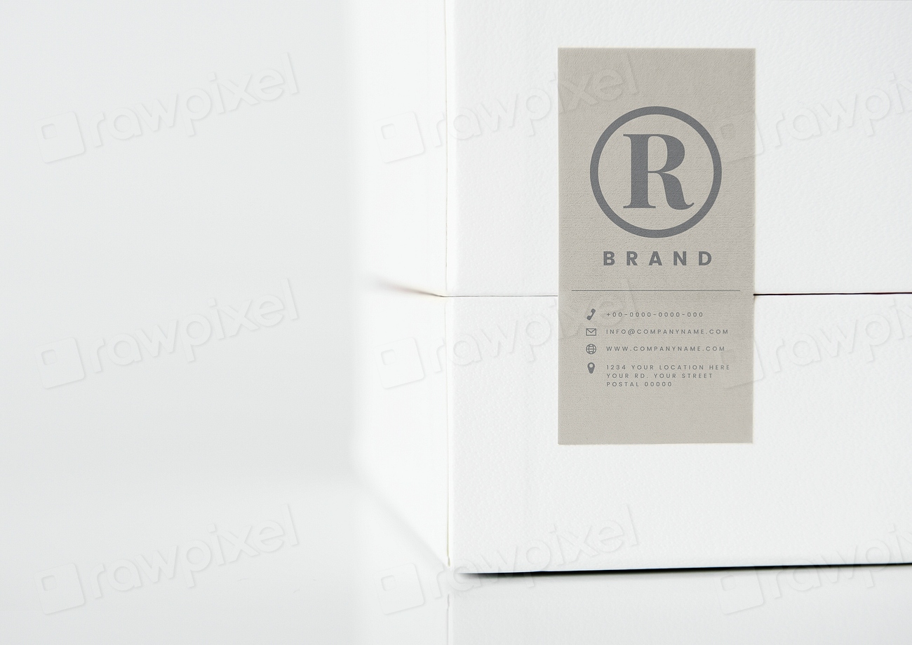 Simple white packaging box mockup | Free PSD Mockup - rawpixel