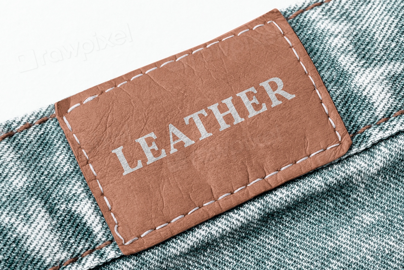 Brown jeans label mockup, casual | Premium PSD Mockup - rawpixel