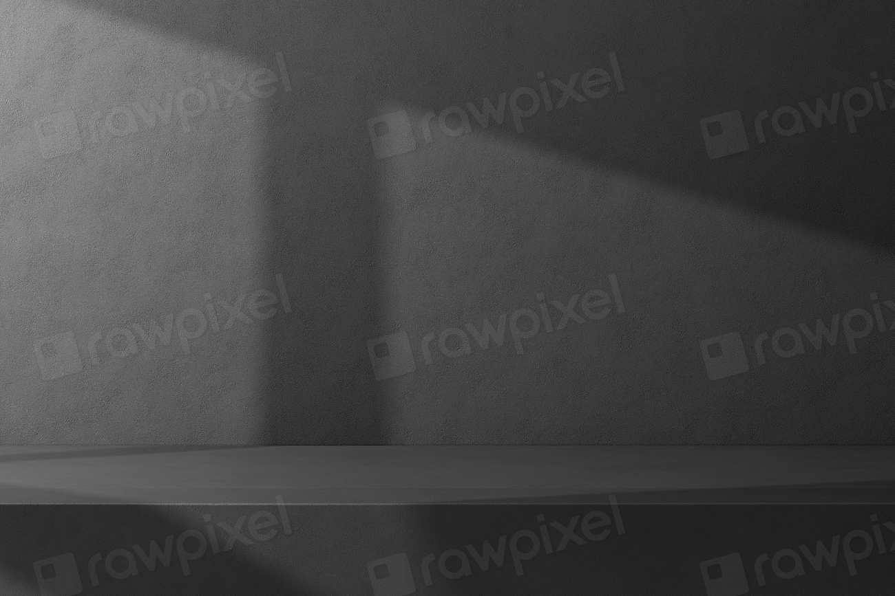 Black wall product background mockup, | Premium PSD Mockup - rawpixel