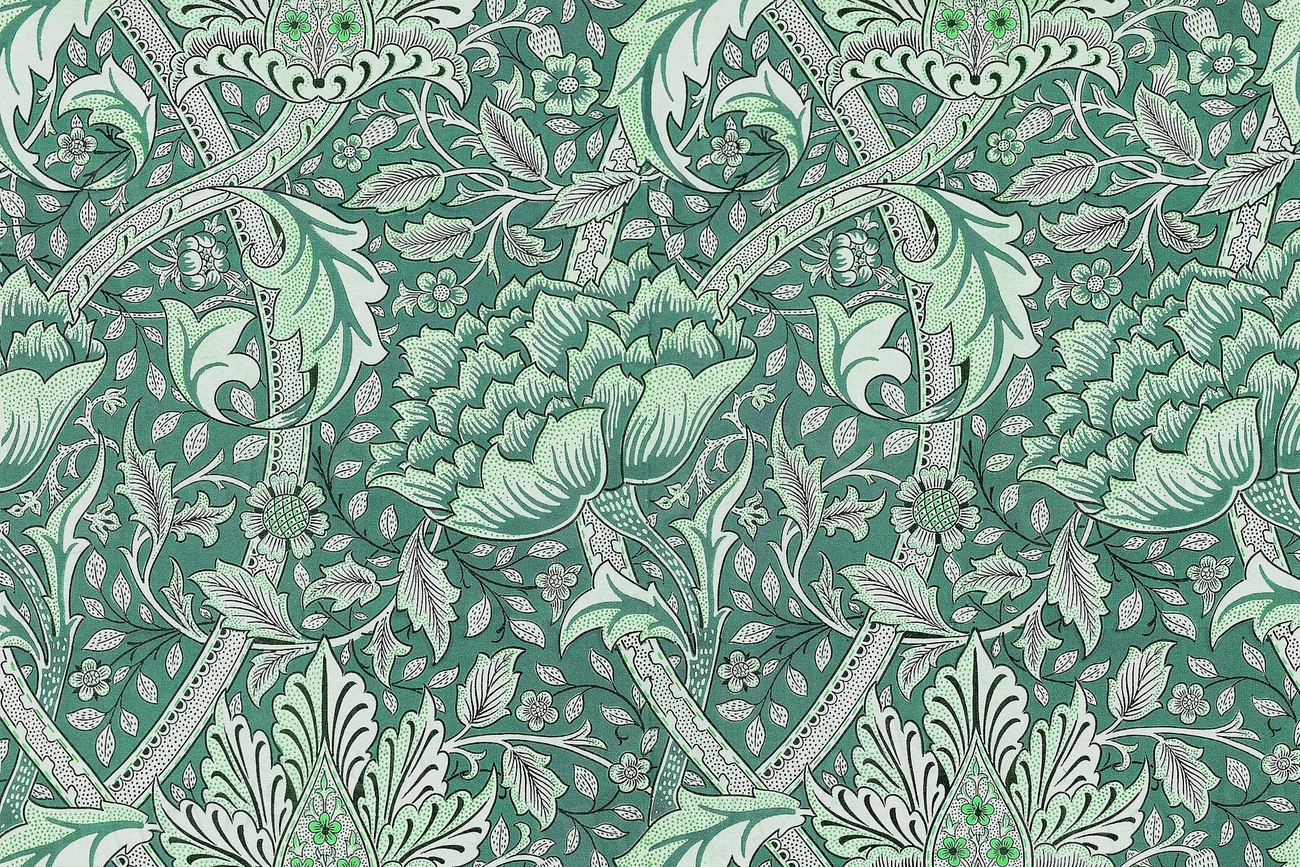 William Morris' Windrush background, vintage | Premium Photo ...