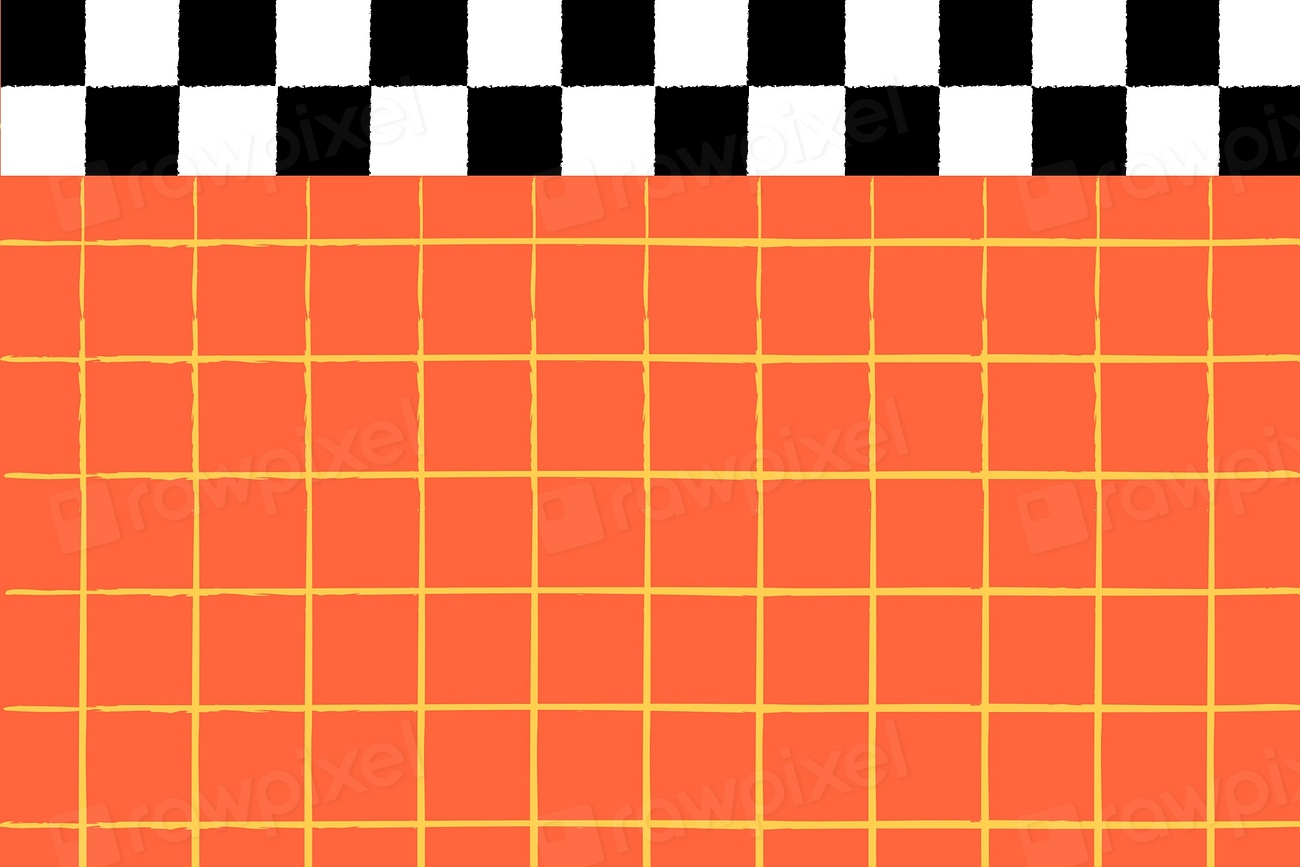 Orange grid background, chess board | Free Photo - rawpixel