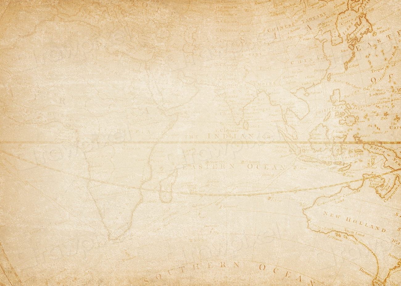 Vintage world map paper background | Free Photo - rawpixel