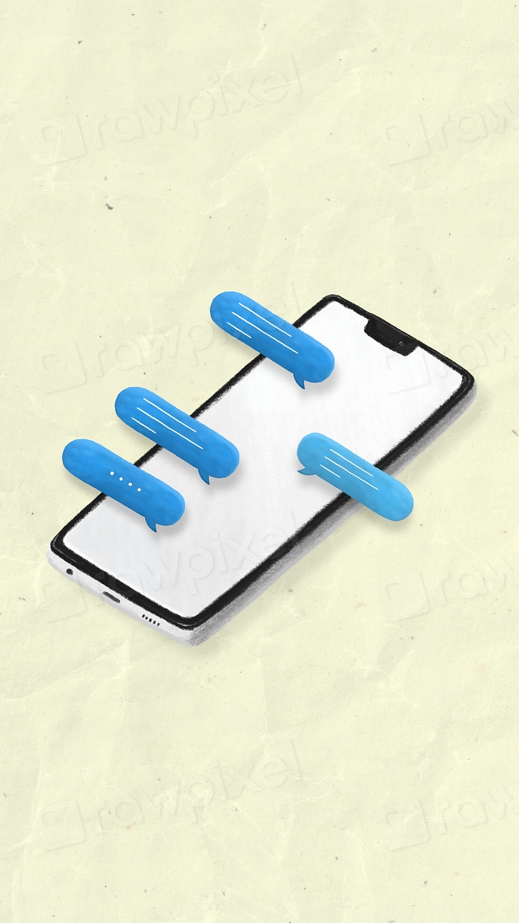 Text message green iPhone wallpaper | Free Photo Illustration - rawpixel