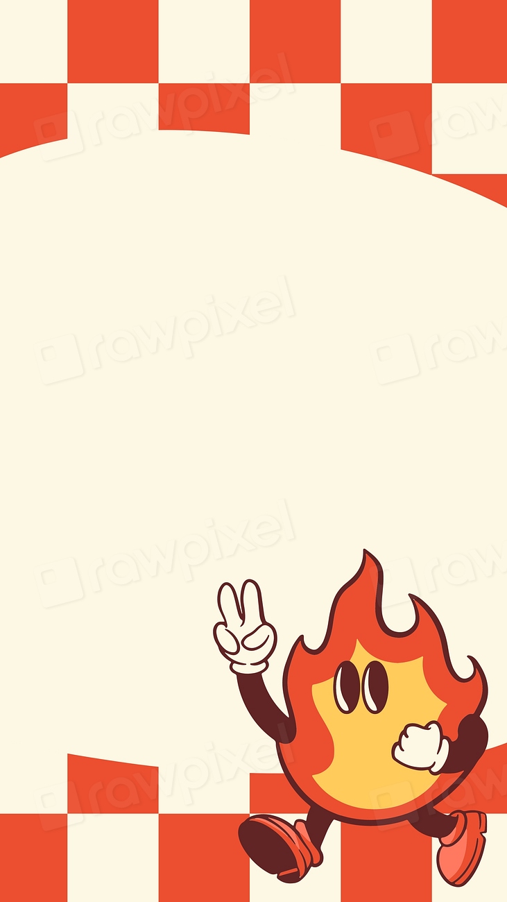 Red fire border iPhone wallpaper | Free Photo Illustration - rawpixel
