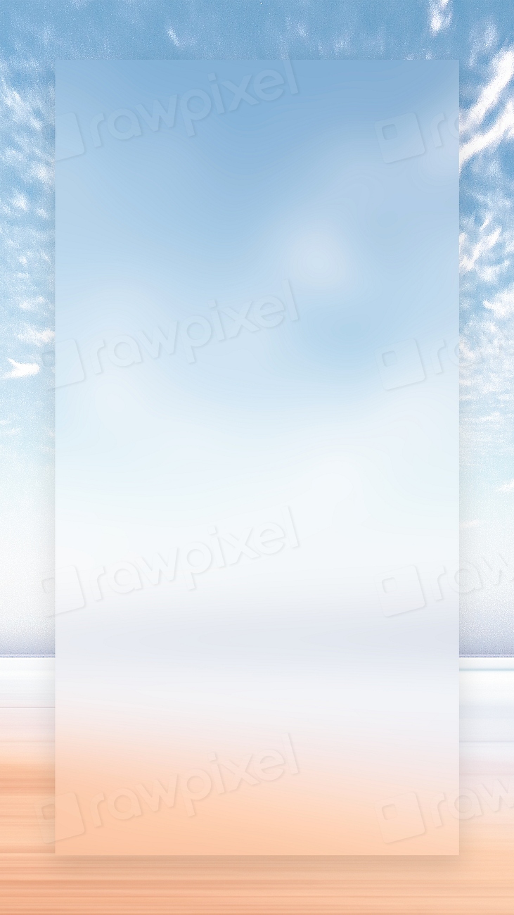 Blue sky frame iPhone wallpaper | Premium Photo - rawpixel