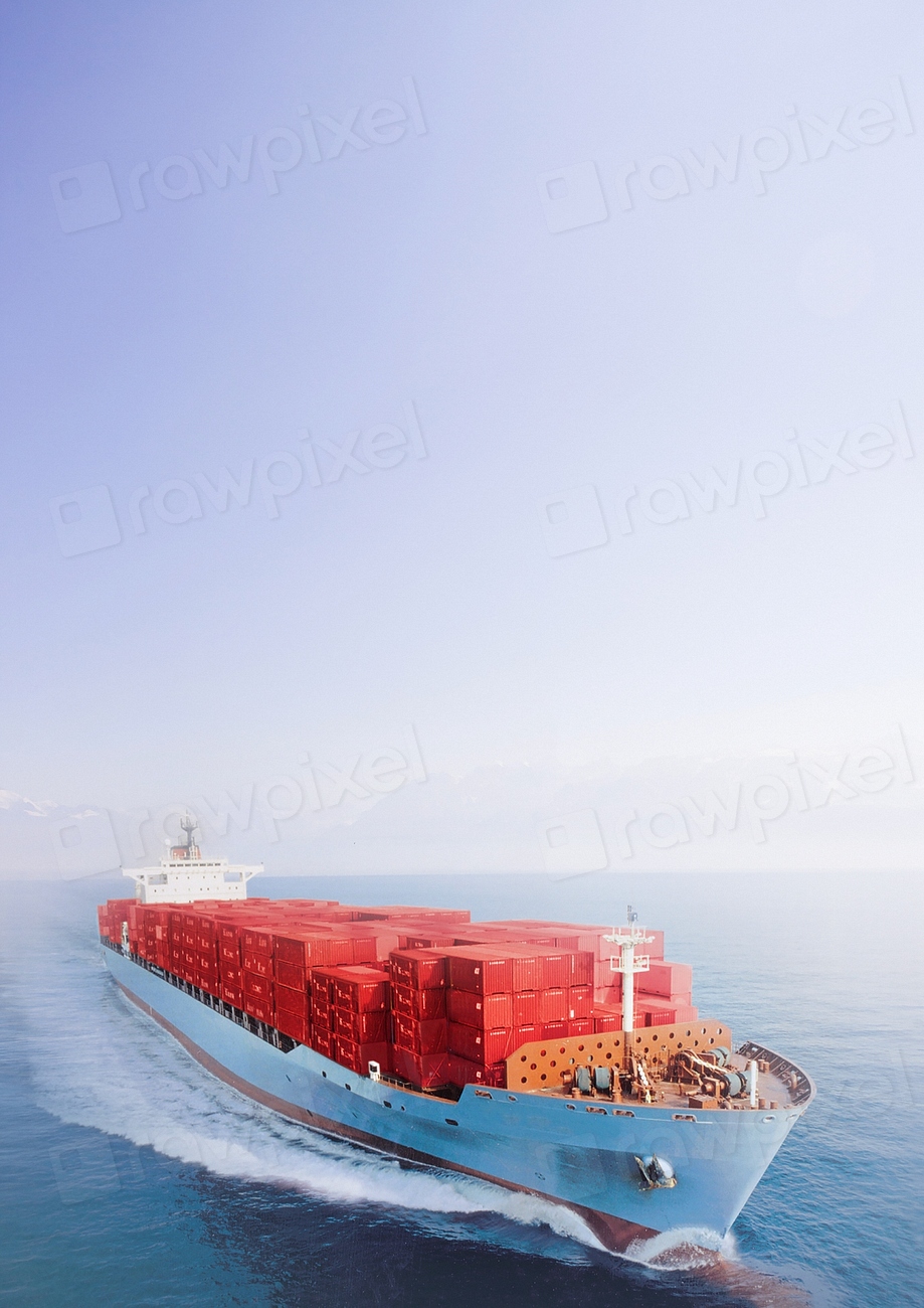 Container ship background | Premium Photo - rawpixel