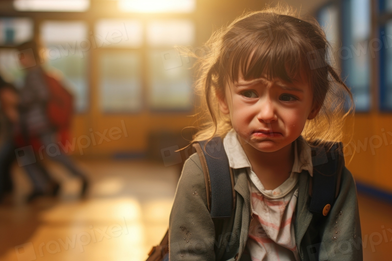 Crying preschooler, school depression | Premium Photo - rawpixel