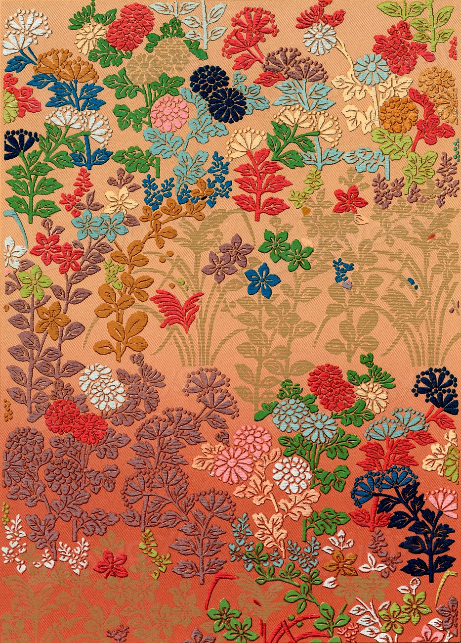 Japanese flower fan pattern G.A | Free Photo Illustration - rawpixel