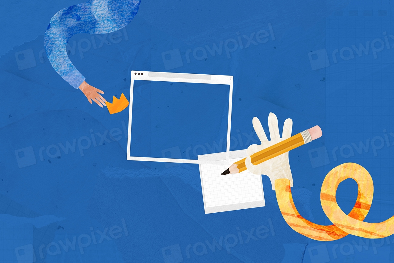 Abstract creative writing, paper craft | Premium Photo Illustration ...