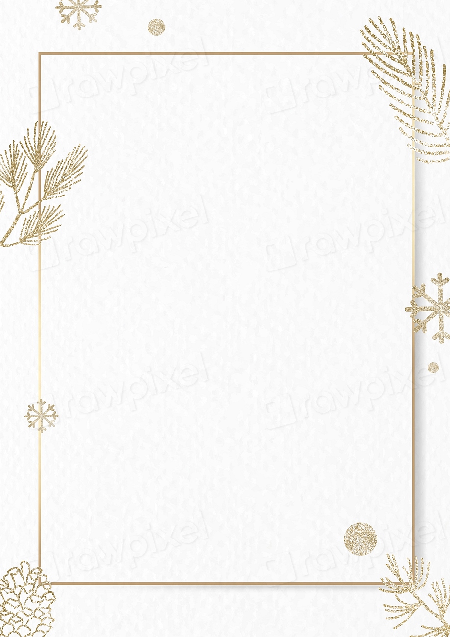 Festive white Christmas background design | Free Photo Illustration ...