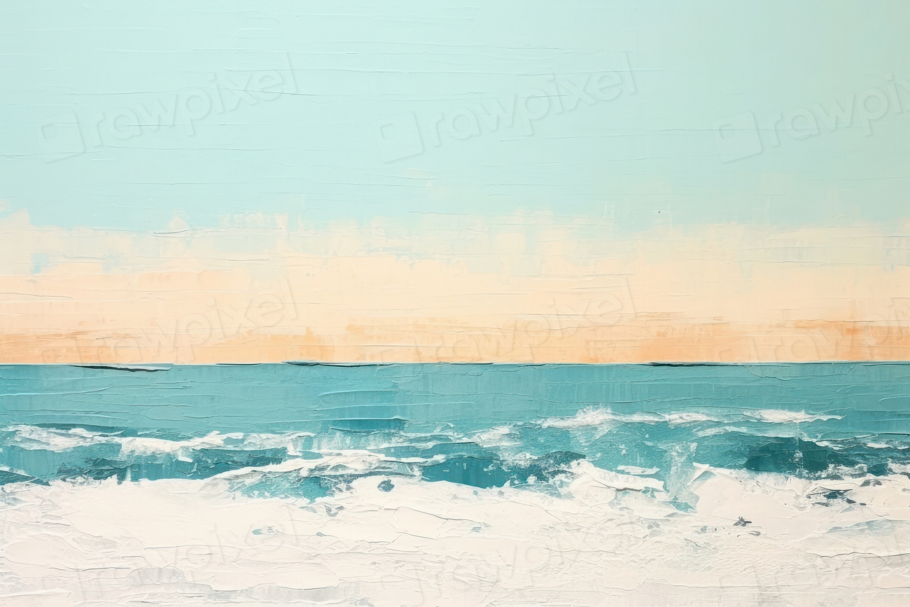 Art abstract painting horizon design | Premium Photo Illustration ...