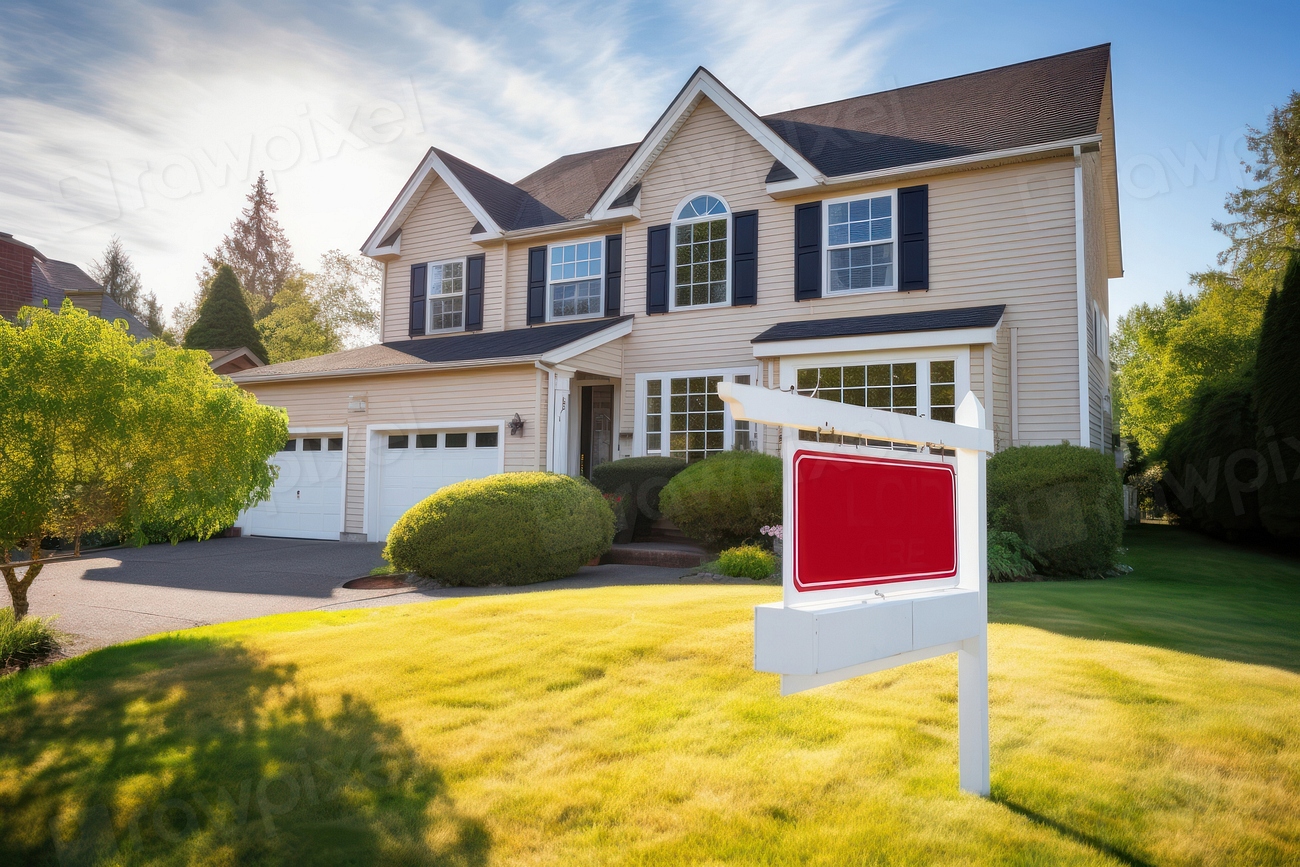 Suburb sign architecture building. AI | Free Photo - rawpixel