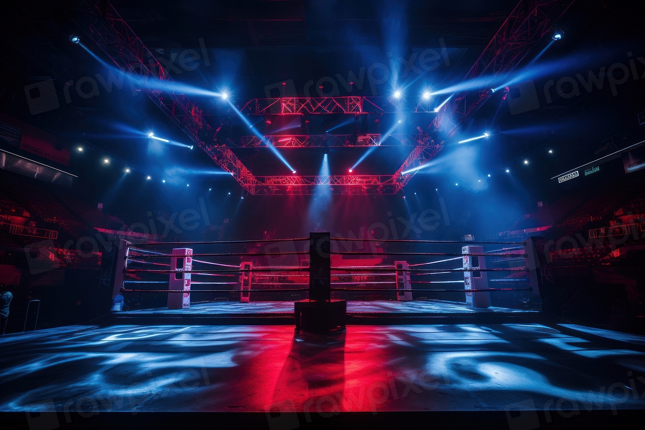 Lighting boxing stage entertainment. | Free Photo - rawpixel