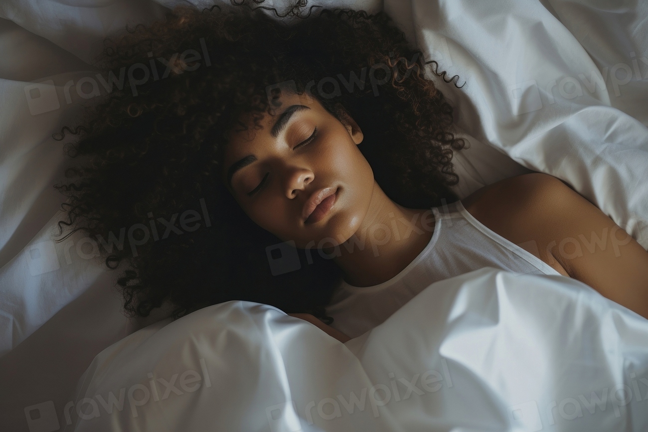 Sleeping portrait blanket resting. AI | Free Photo - rawpixel