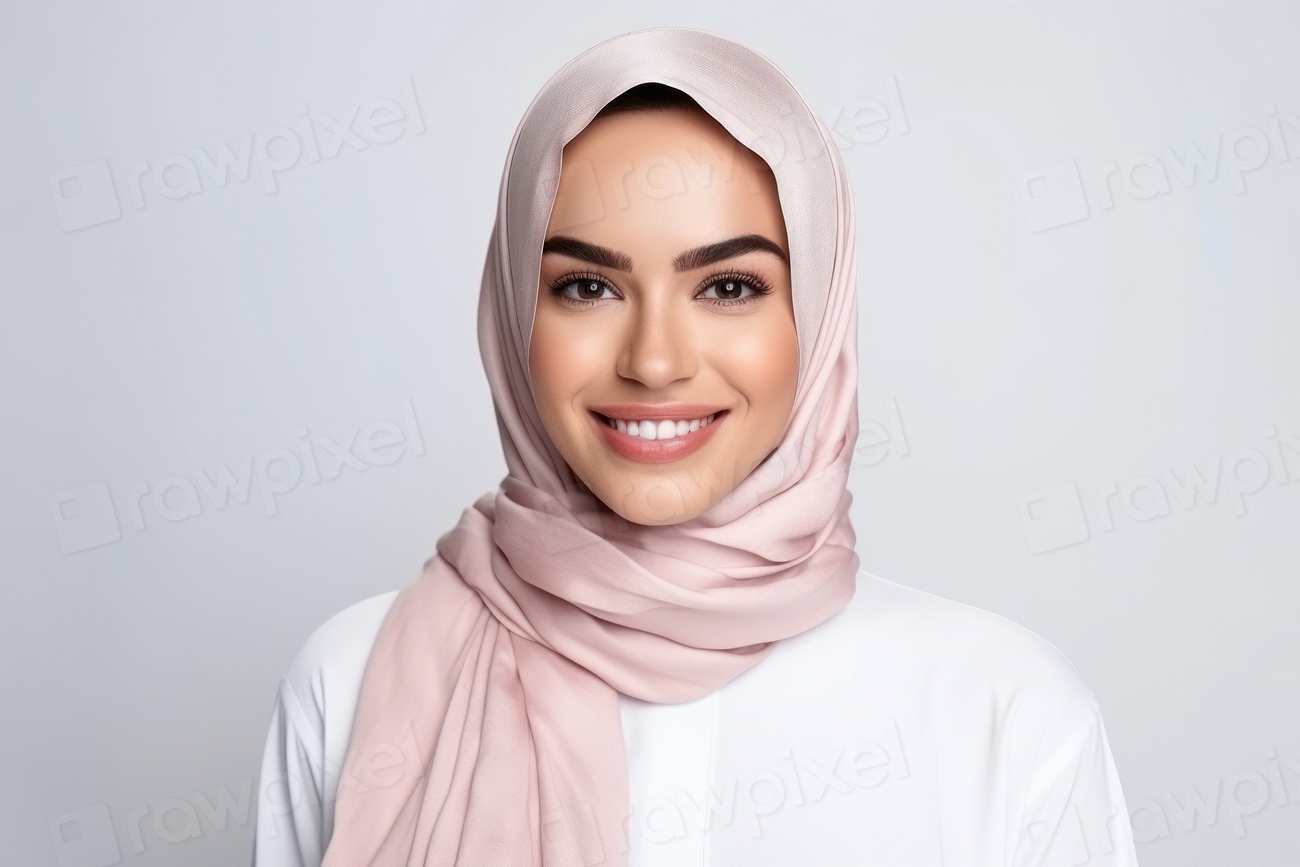 Portrait scarf adult women. AI | Free Photo - rawpixel