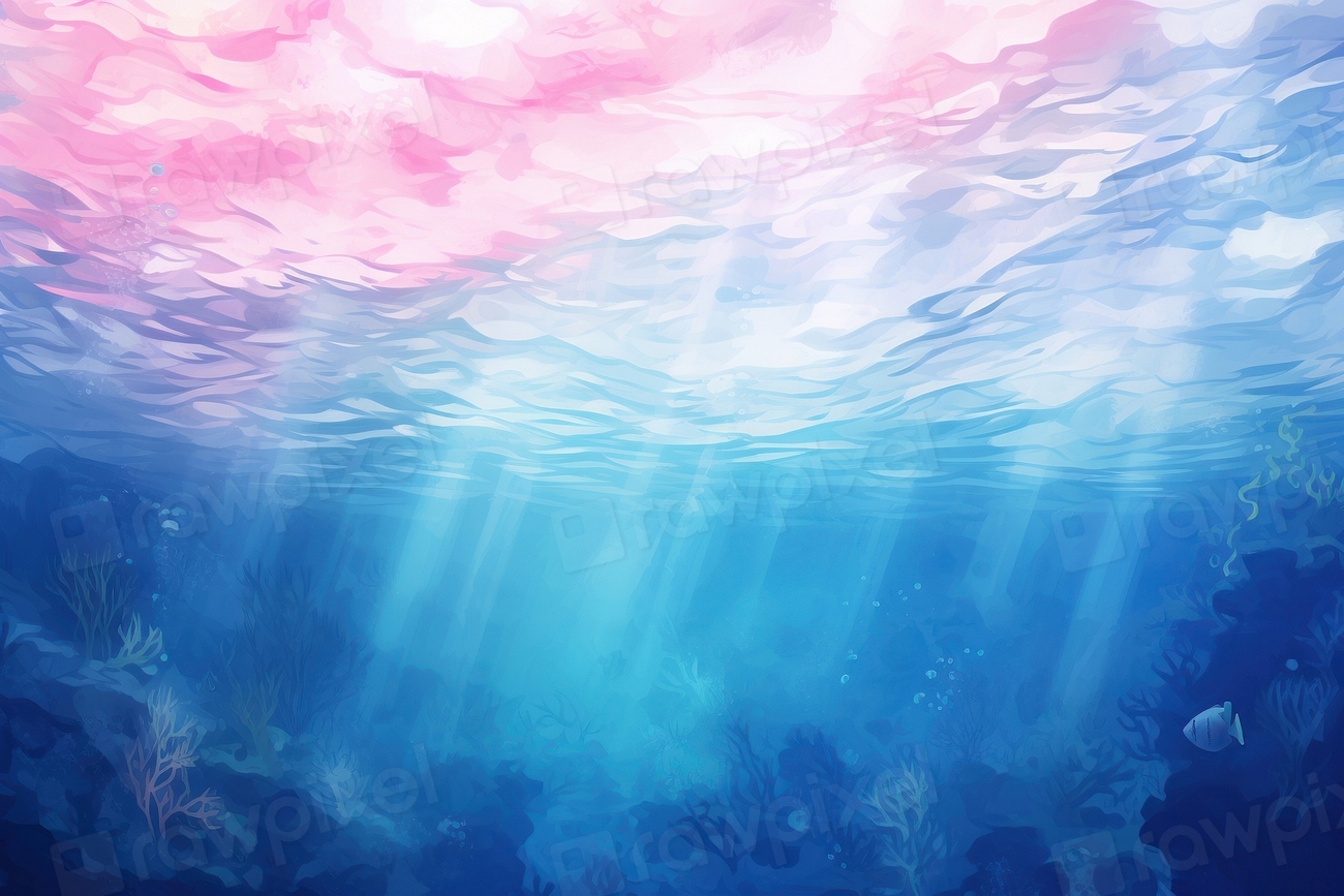 Underwater ocean backgrounds outdoors, digital | Premium Photo ...