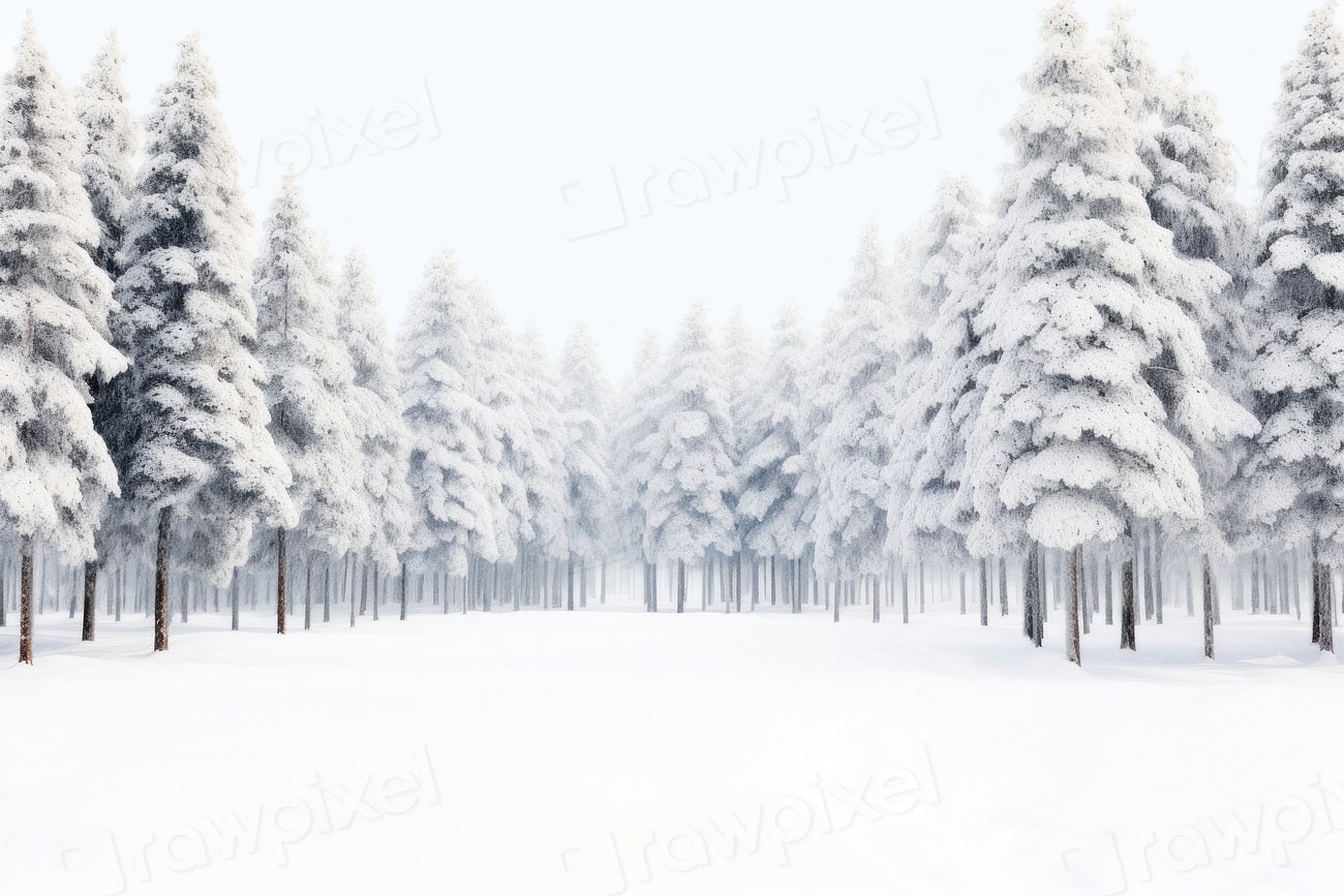 Winter snow backgrounds landscape. AI | Premium Photo - rawpixel