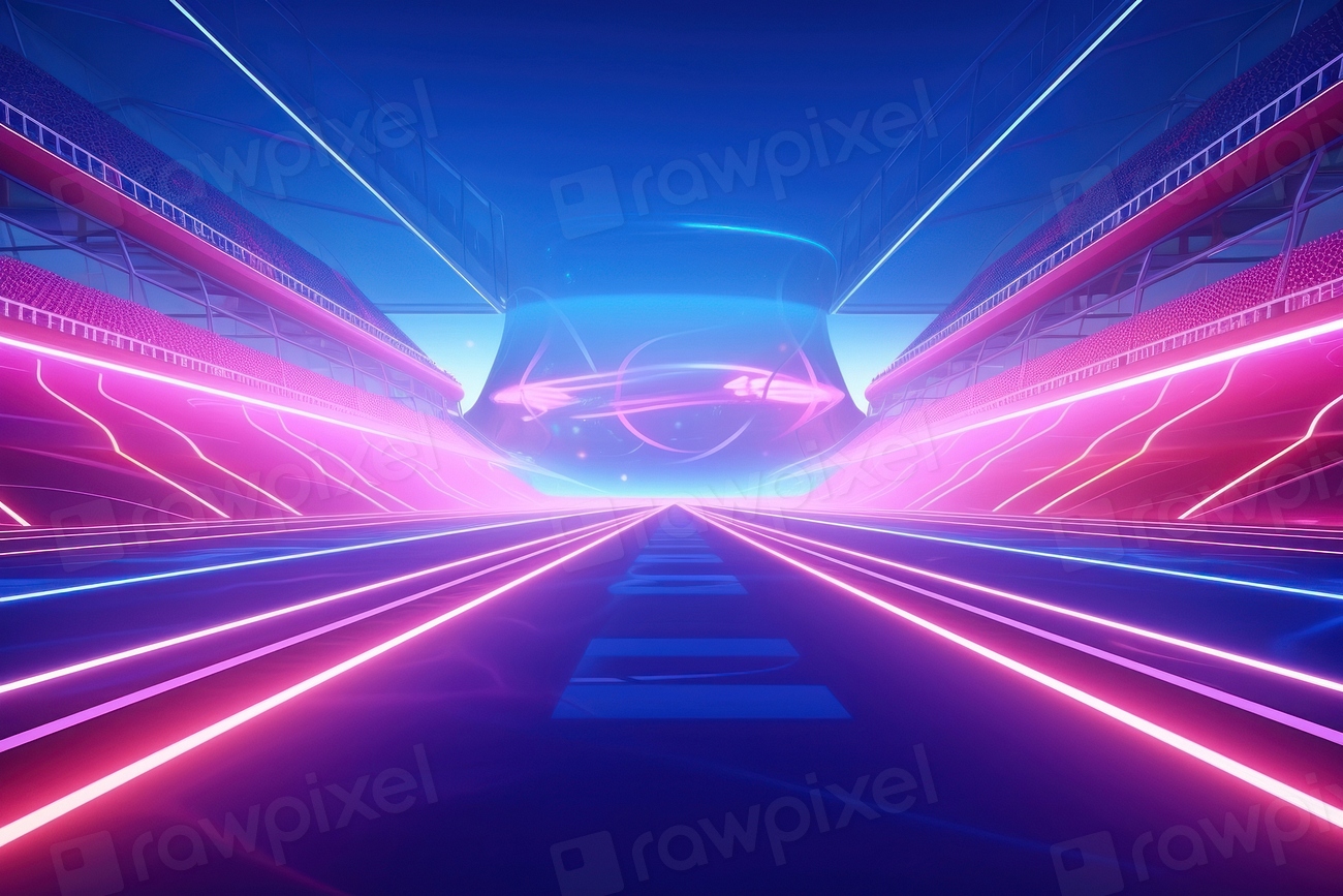 Light laser neon illuminated. | Premium Photo Illustration - rawpixel