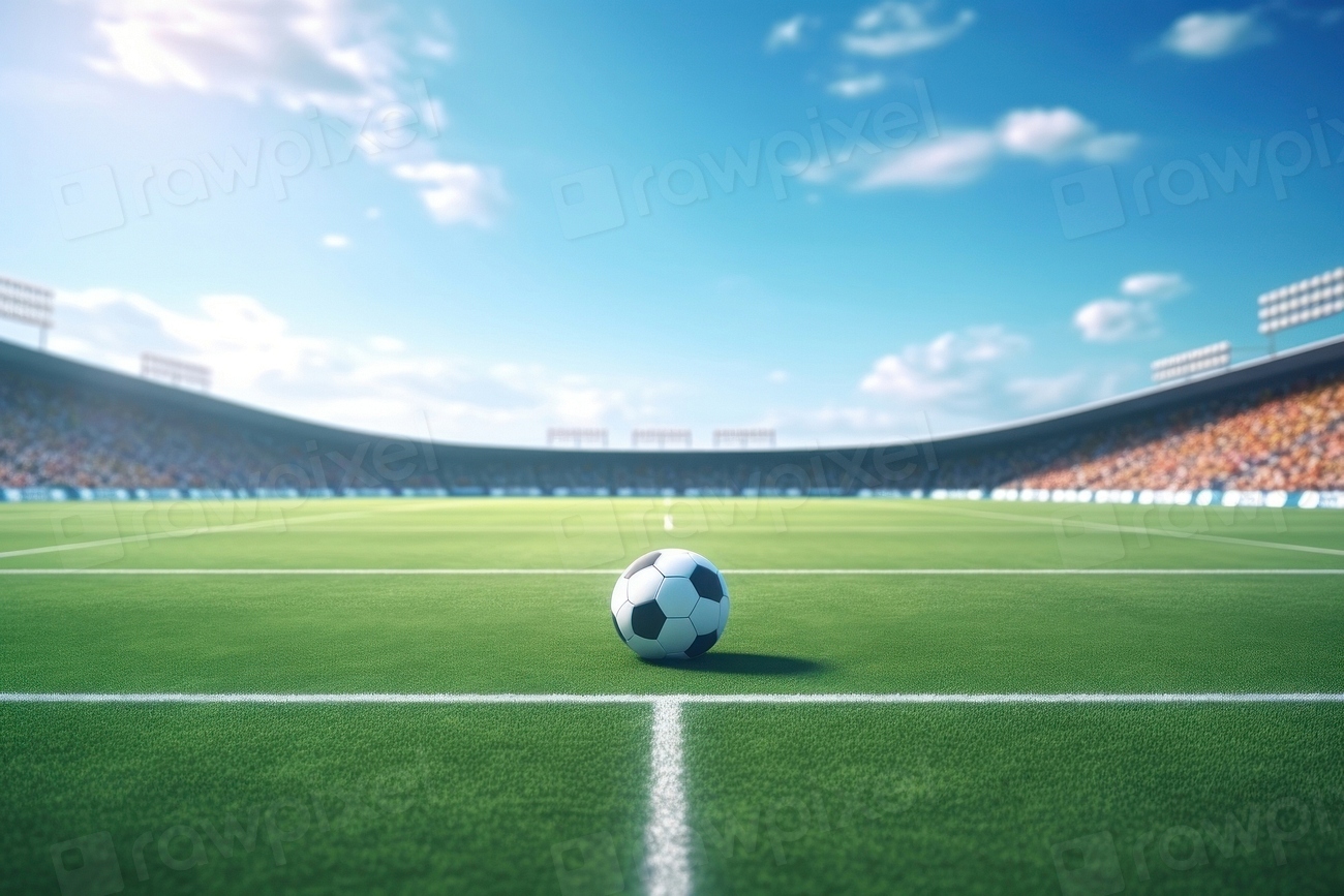 Football stadium sports soccer. | Free Photo Illustration - rawpixel
