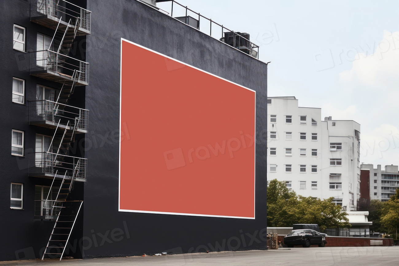 Building advertisement architecture wall. | Premium Photo - rawpixel
