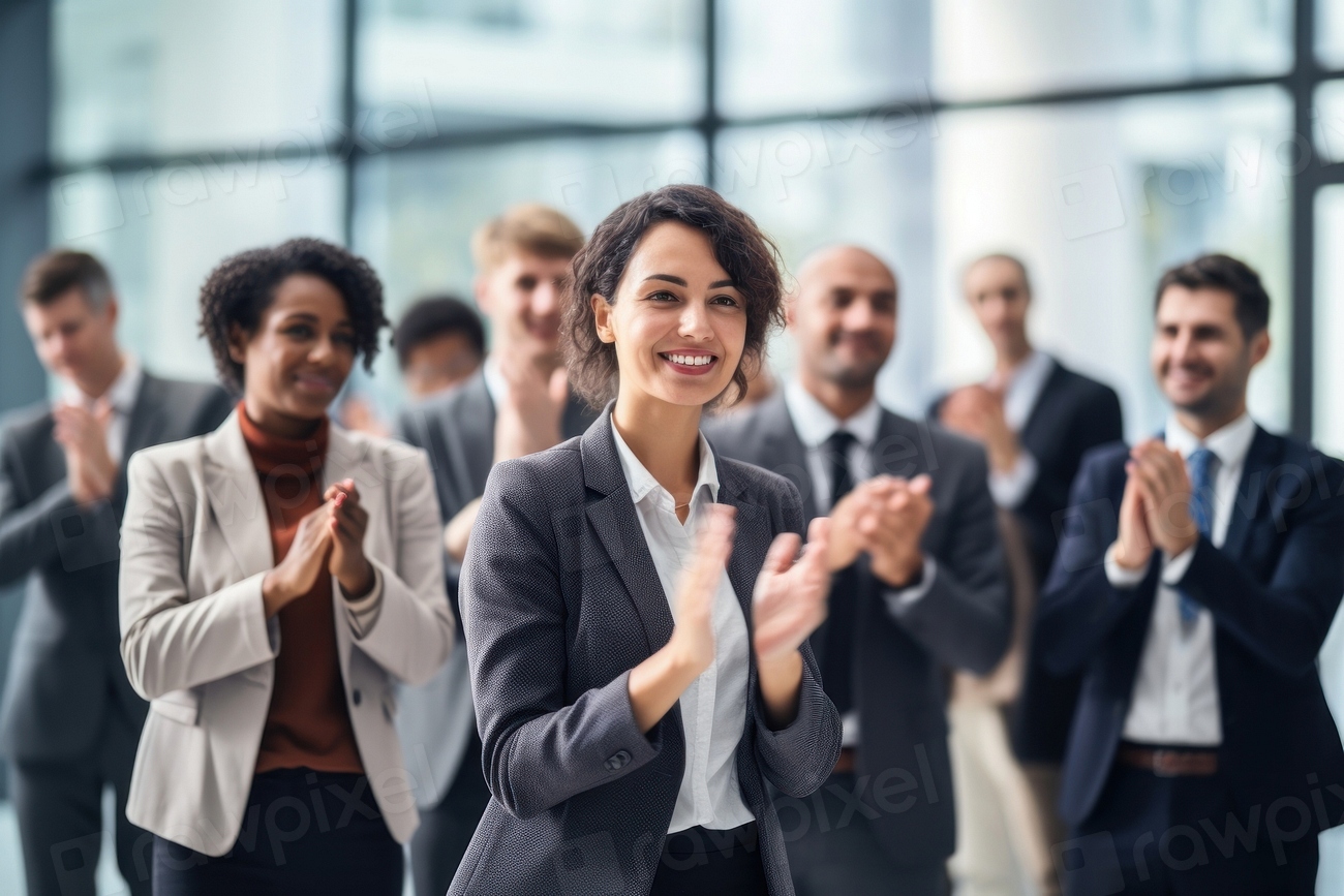 Applause office adult man. | Premium Photo - rawpixel