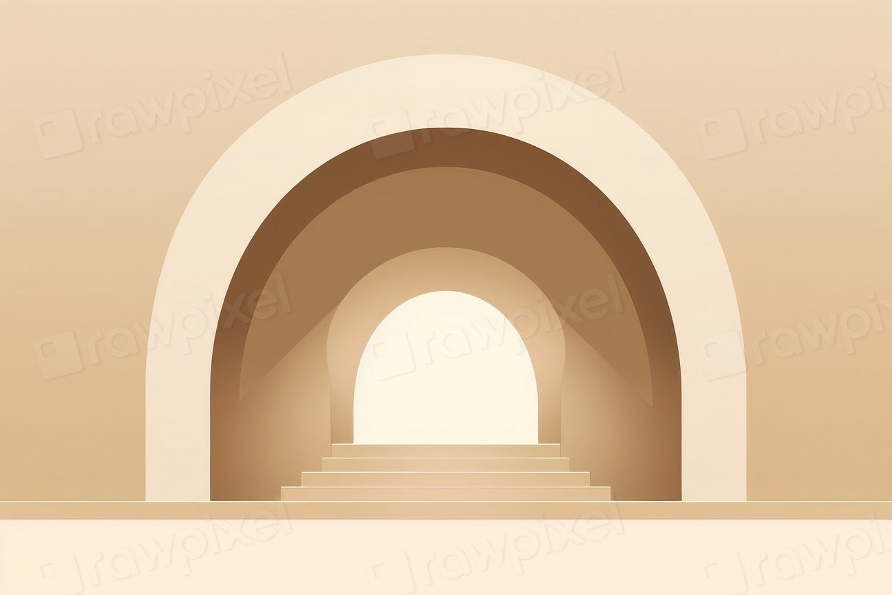 Arch architecture staircase building crypt. | Free Photo Illustration ...