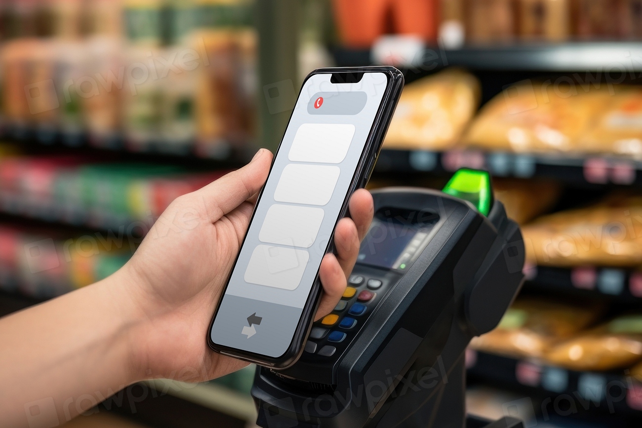 Smartphone screen, cashless payment design | Free Photo - rawpixel