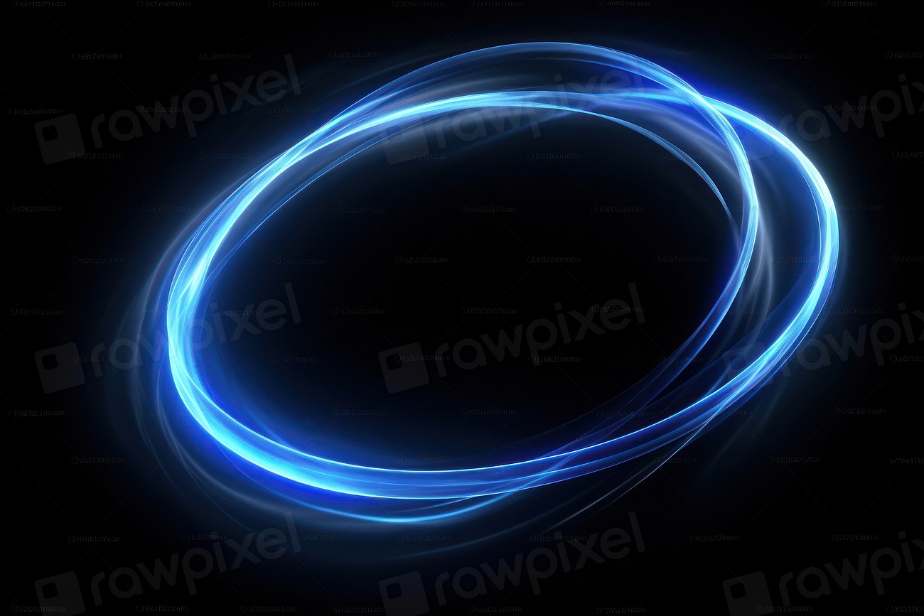 Blue light ring effect AI | Premium Photo - rawpixel