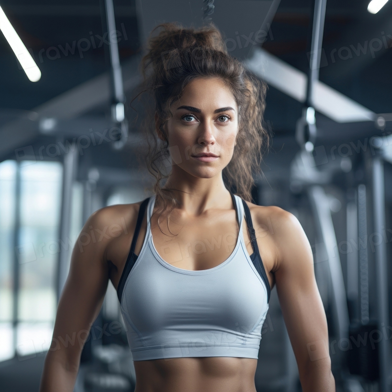 Adult woman gym determination. | Premium Photo - rawpixel