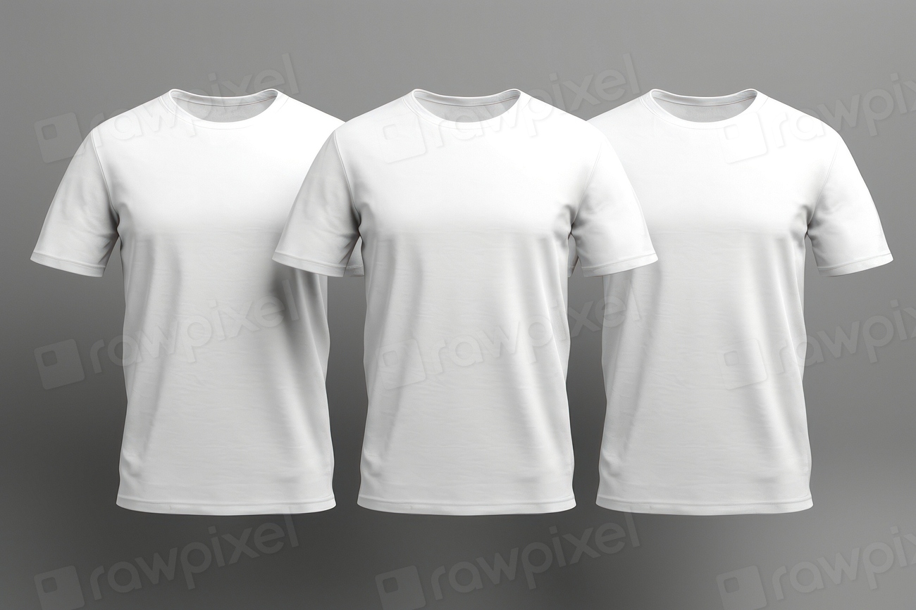 T-shirt sleeve white monochrome. AI | Premium Photo - rawpixel