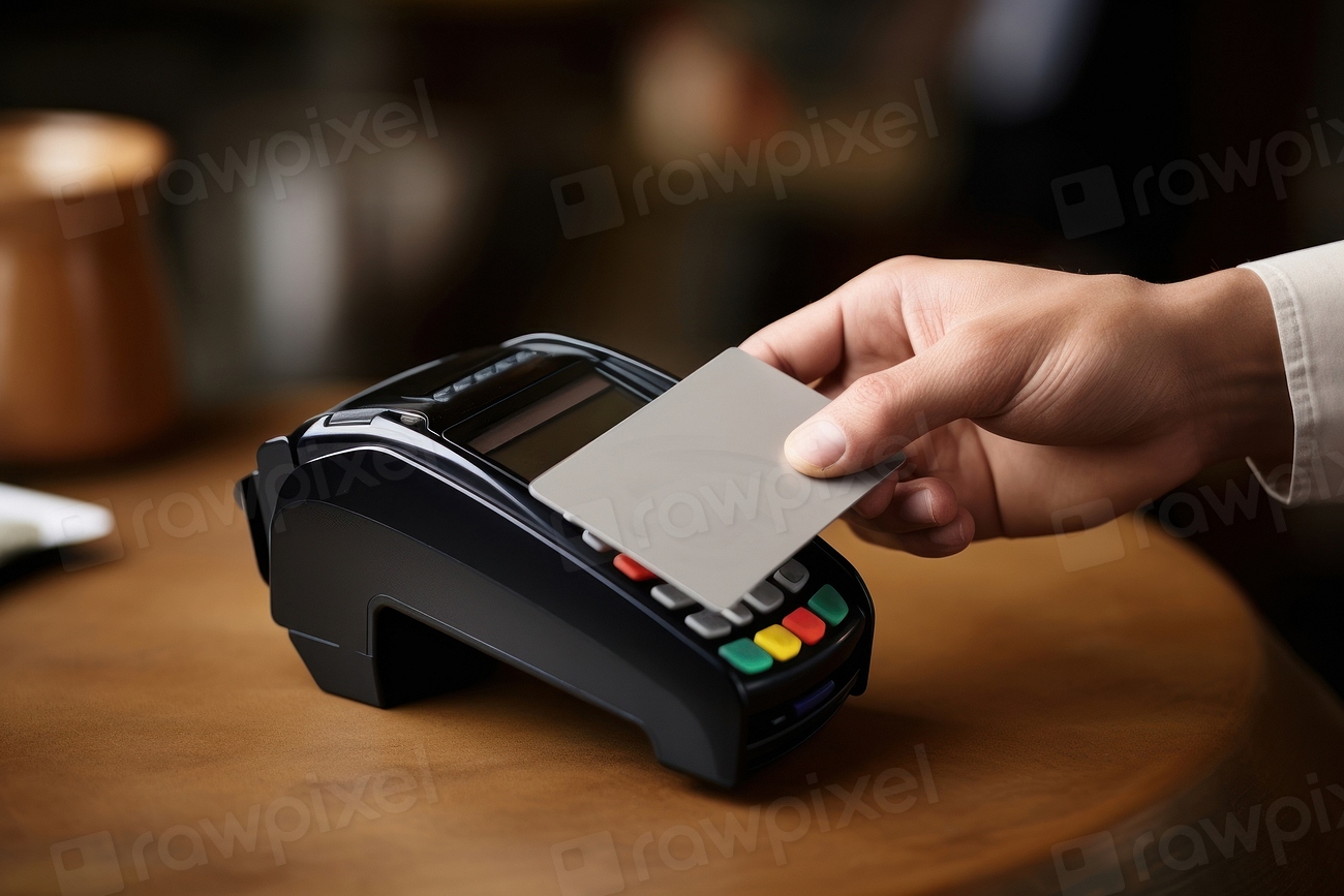 Blank credit card machine paying | Free Photo - rawpixel