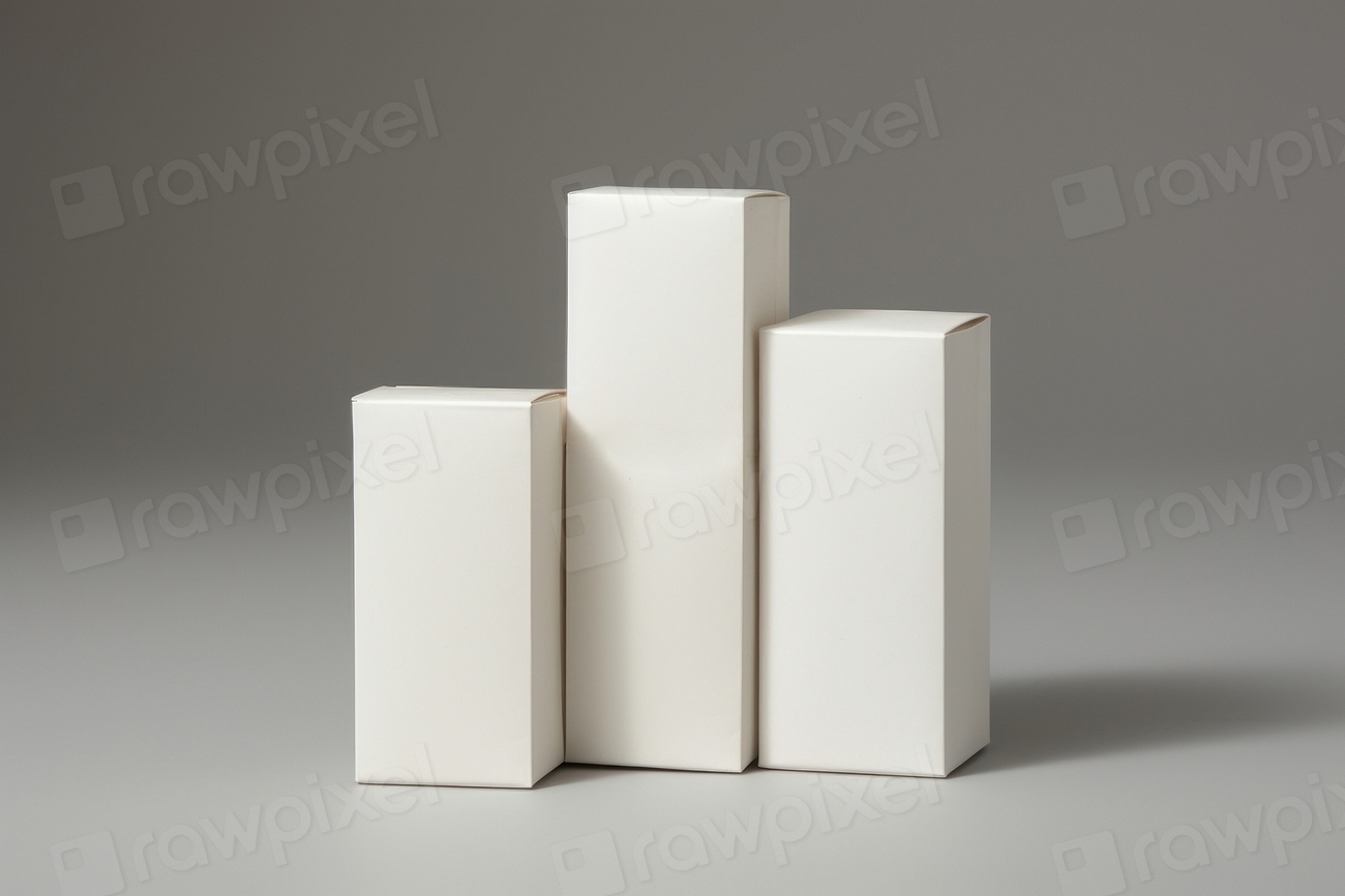 Carton cardboard white box. AI | Free Photo - rawpixel