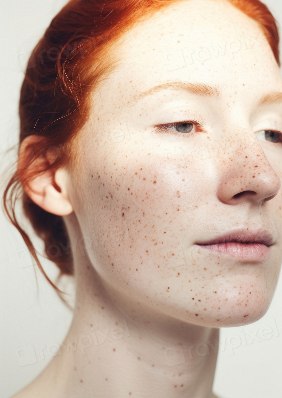 Freckle adult woman skin. AI | Free Photo - rawpixel