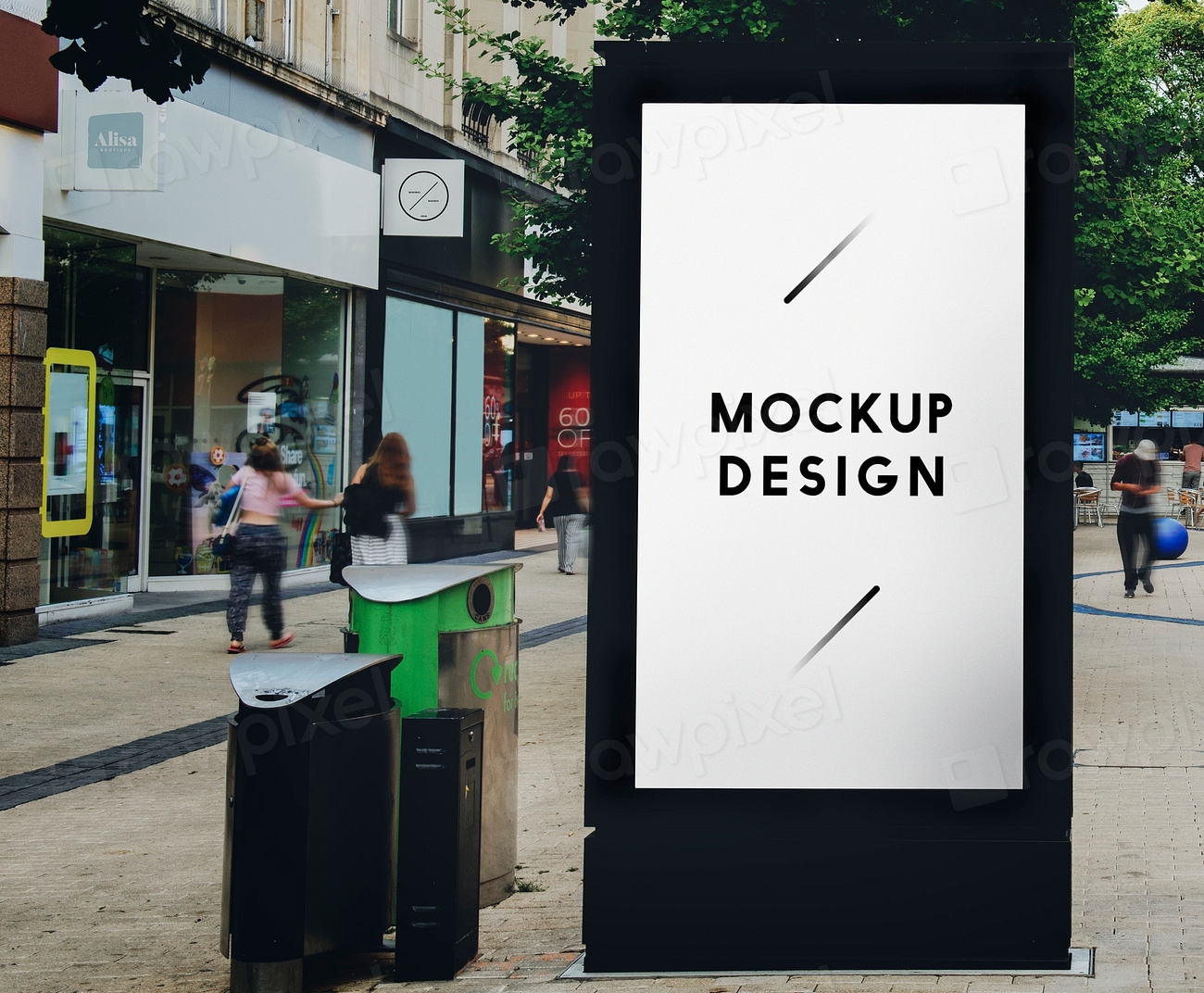 Mock up of an advertisement | Premium PSD Mockup - rawpixel
