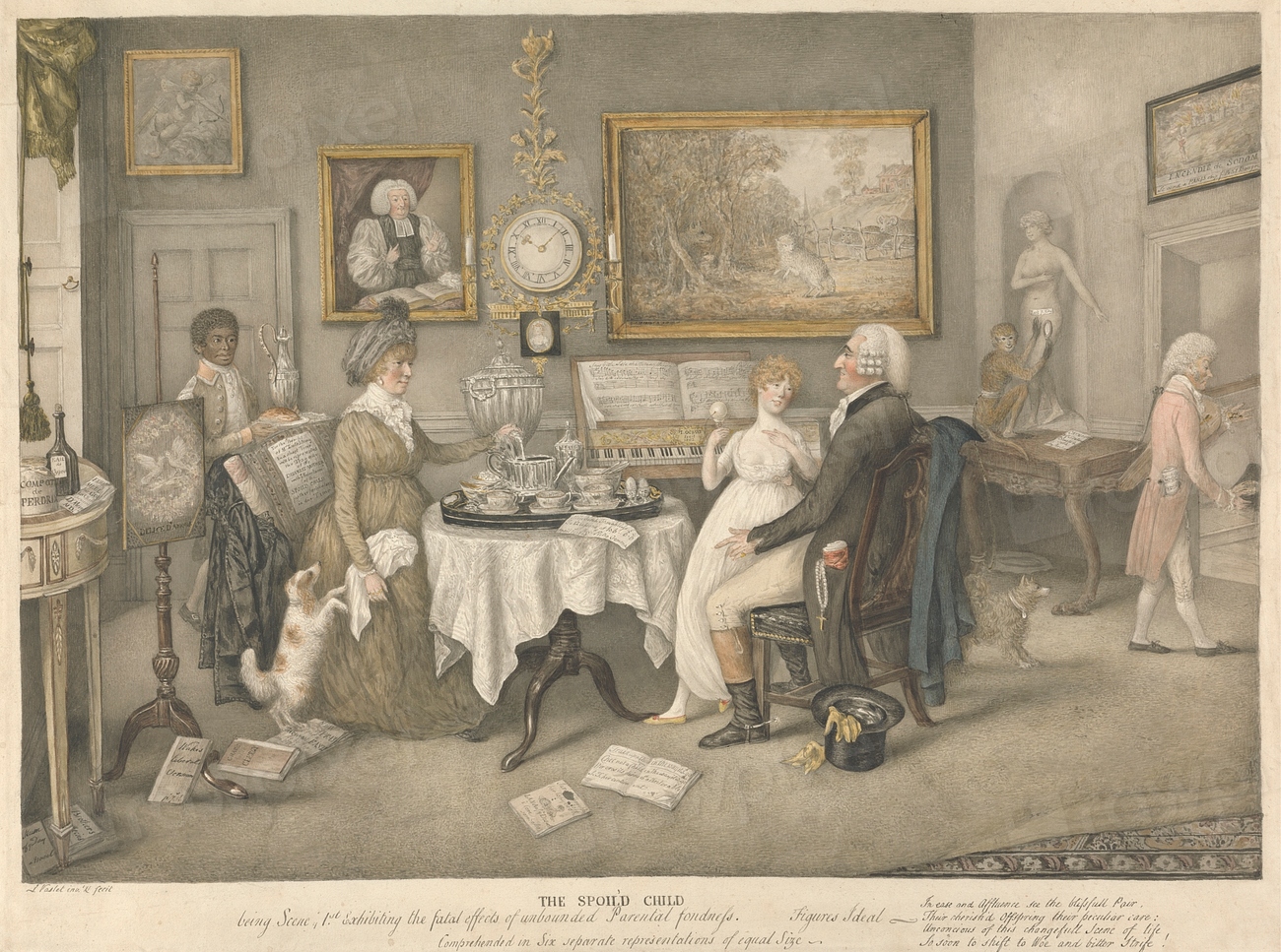 The Spoiled Child, Scene I | Free Photo - rawpixel