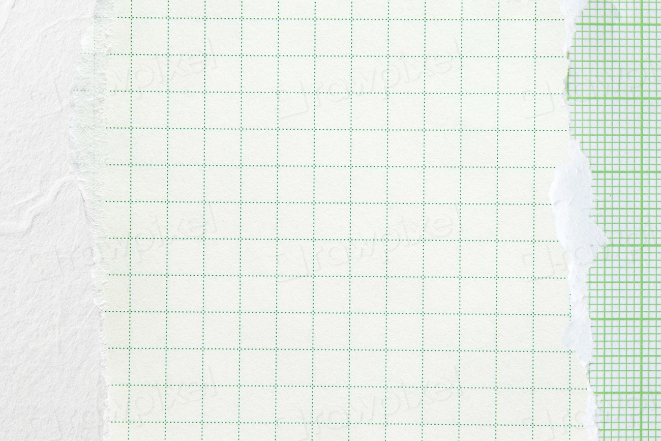 Green grid background, ripped paper | Premium Photo - rawpixel