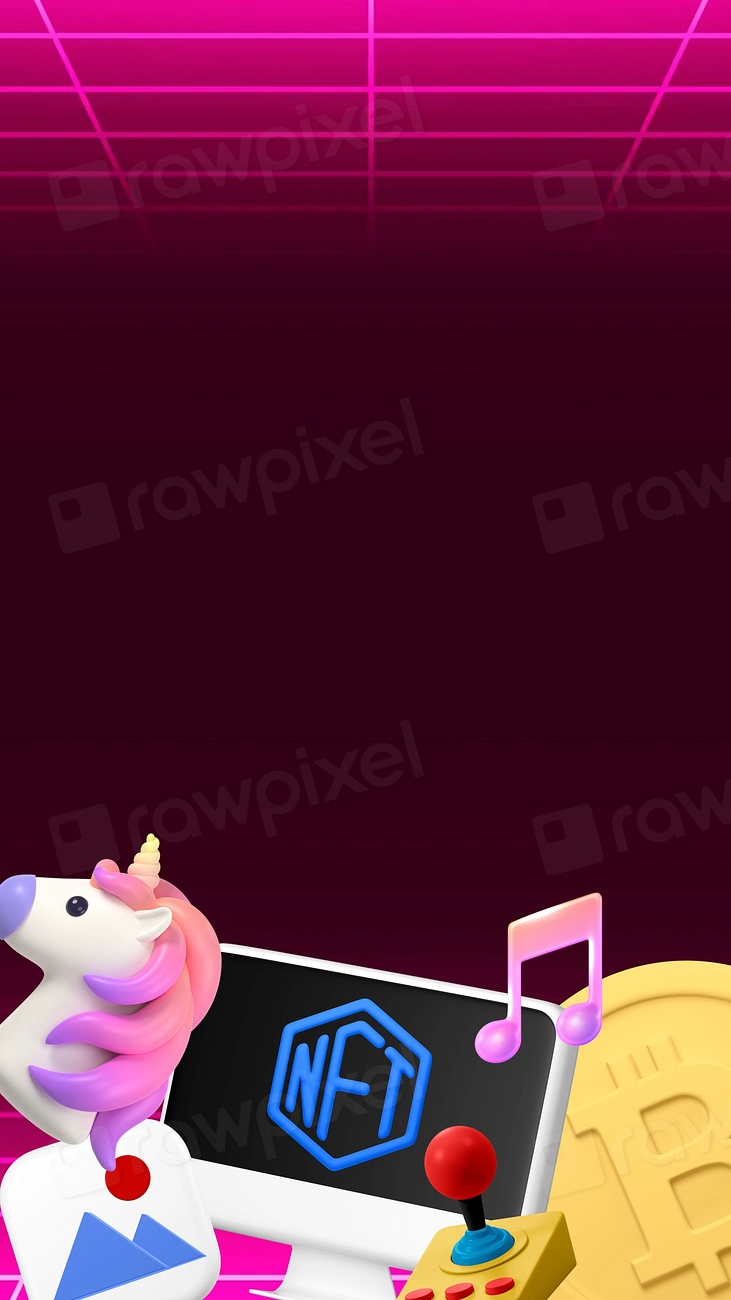 Cute NFT emoticons iPhone wallpaper, | Premium Photo - rawpixel